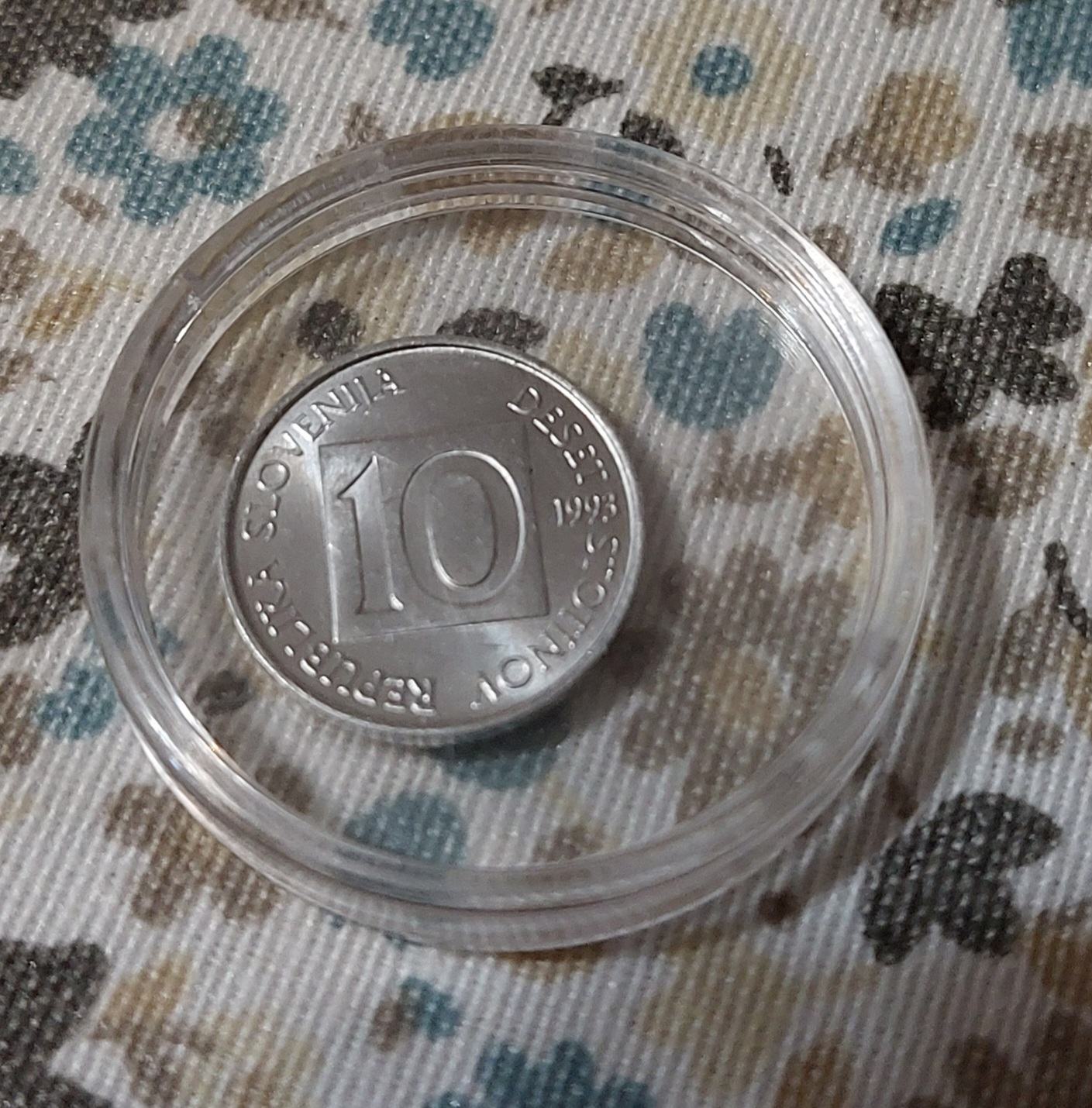 Nostalgično darilo - slovenski kovanec z letnico rojstva