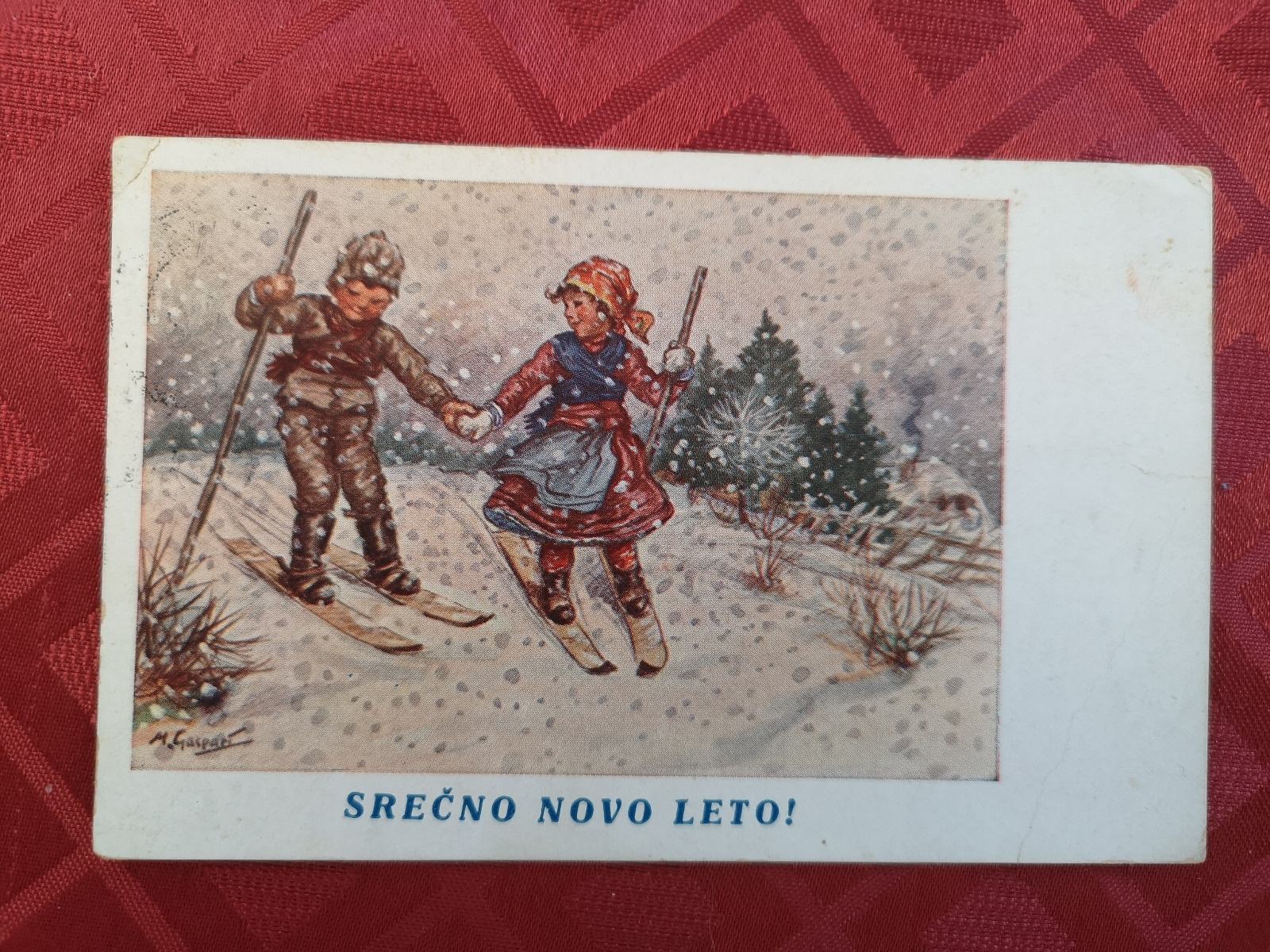 GASPARI SREČNO NOVO LETO 1938
