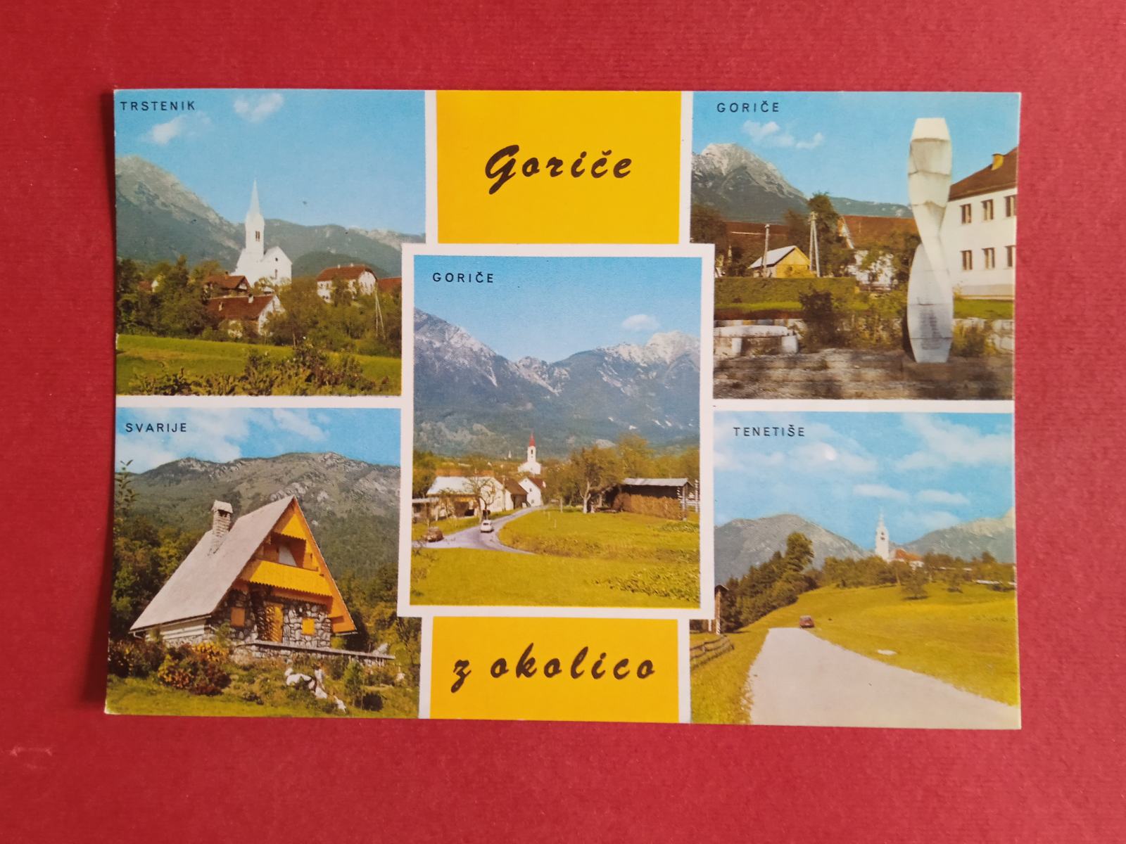 Goriče z okolico.Trstenik.Svarije.Tenetiše