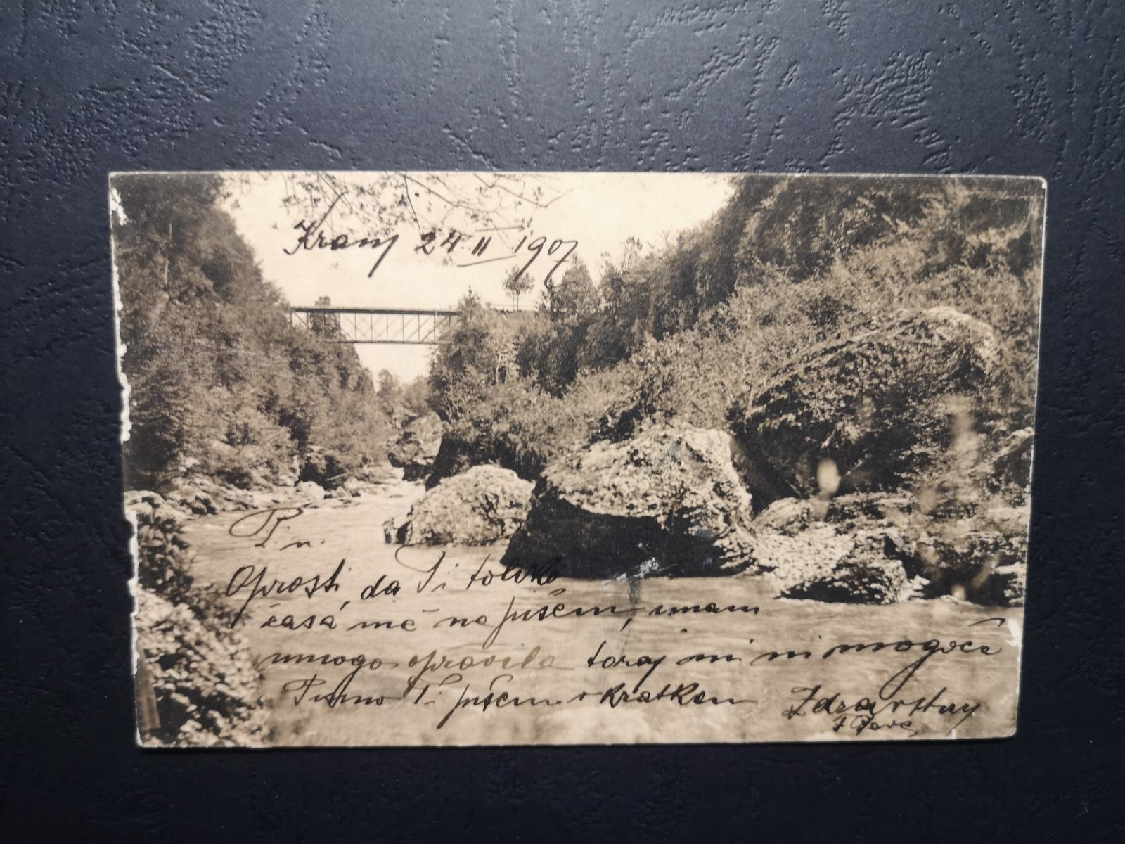 Kranj, kanjon Kokre, ok. 1910