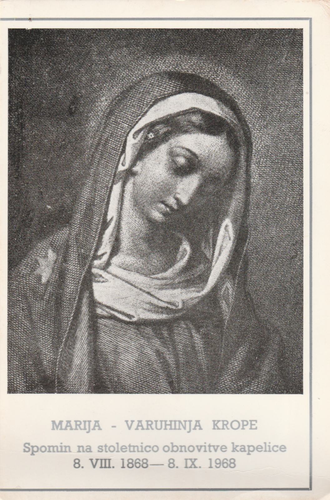 Kropa-Marija varuhinja Krope