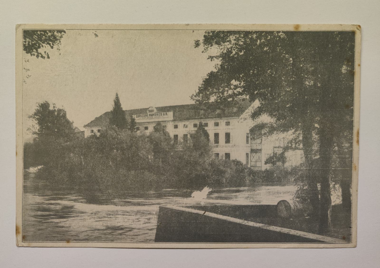 Ljubljana, Papirnica Vevče, 1929