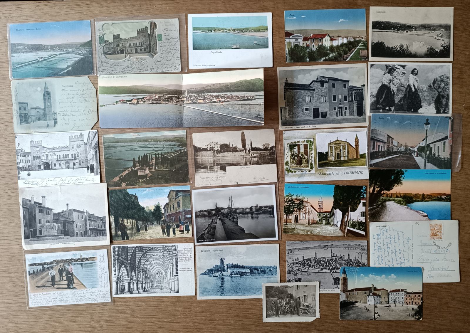 Primorska, Obala, Istra - stare razglednice