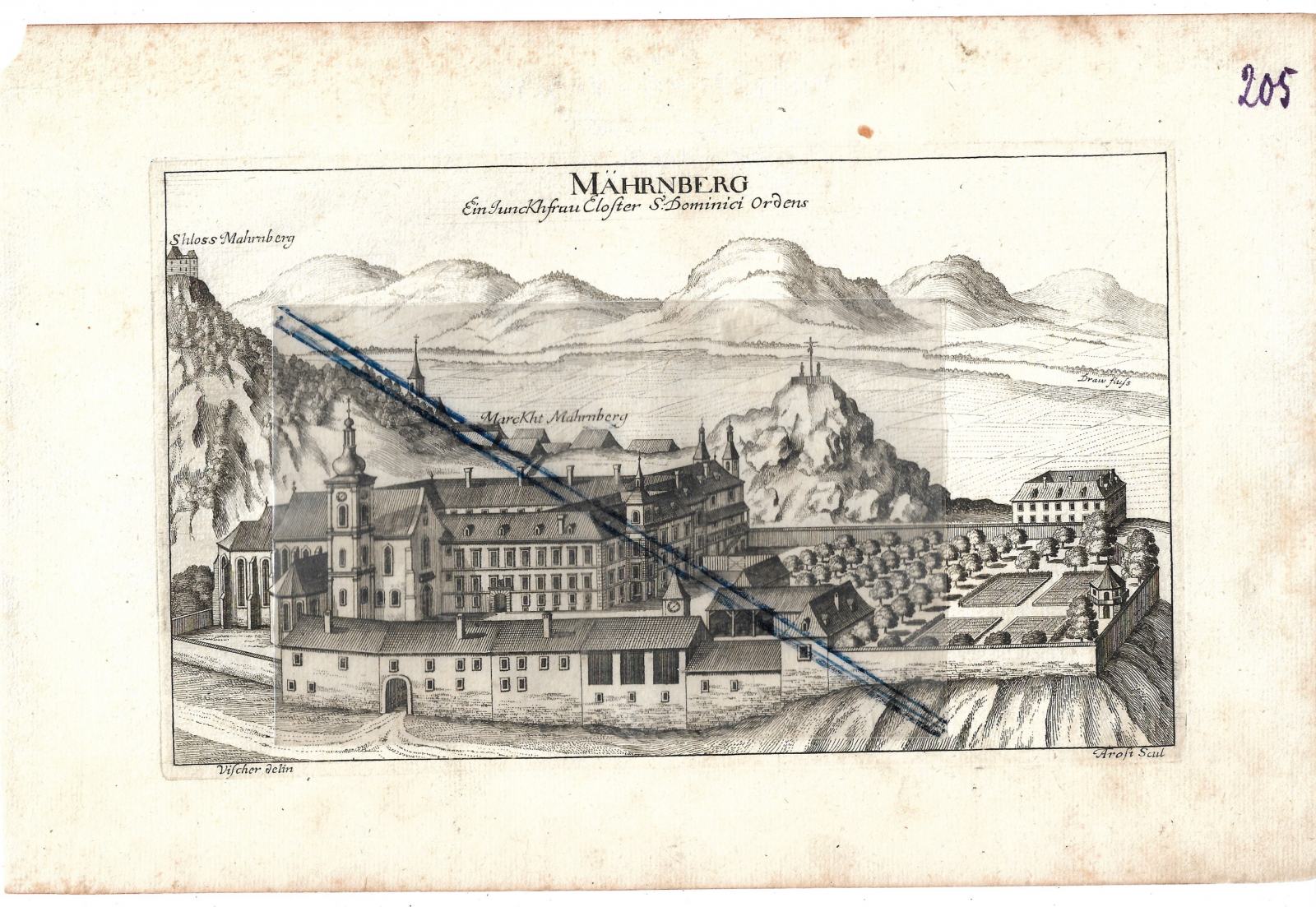 RADLJE - MAHRENBERG - BAKROREZ - VISCHER, 1681