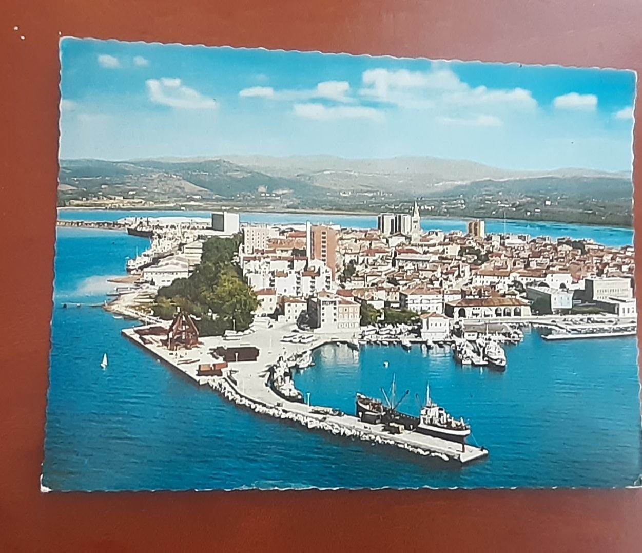 Razglednica KOPER 60-ta leta potovana