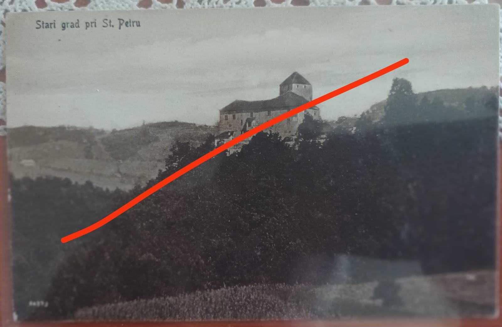 STARI GRAD PRI OTOČCU - DOLENJSKA, 1920