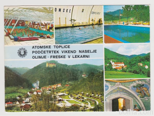 Zdravilišče ATOMSKE TOPLICE Podčetrtek Olimije freske