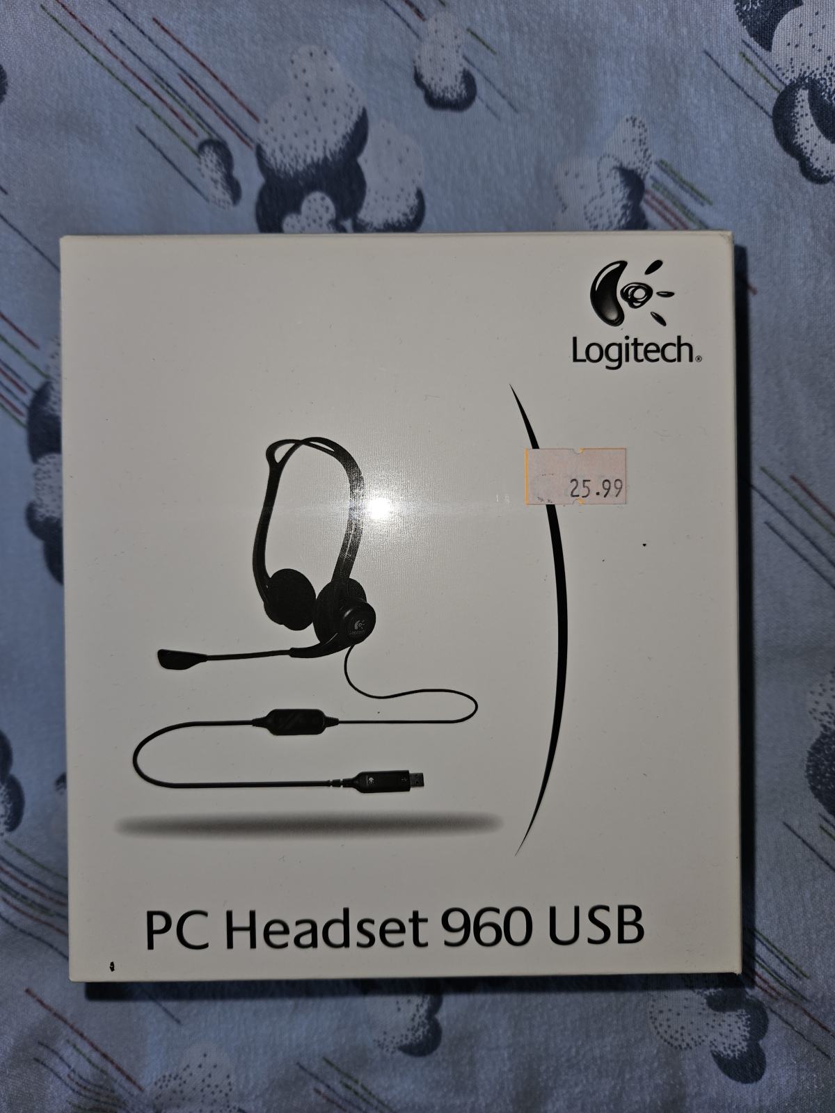 Logitech slušalke z mikrofonom PC Headset 960 USB