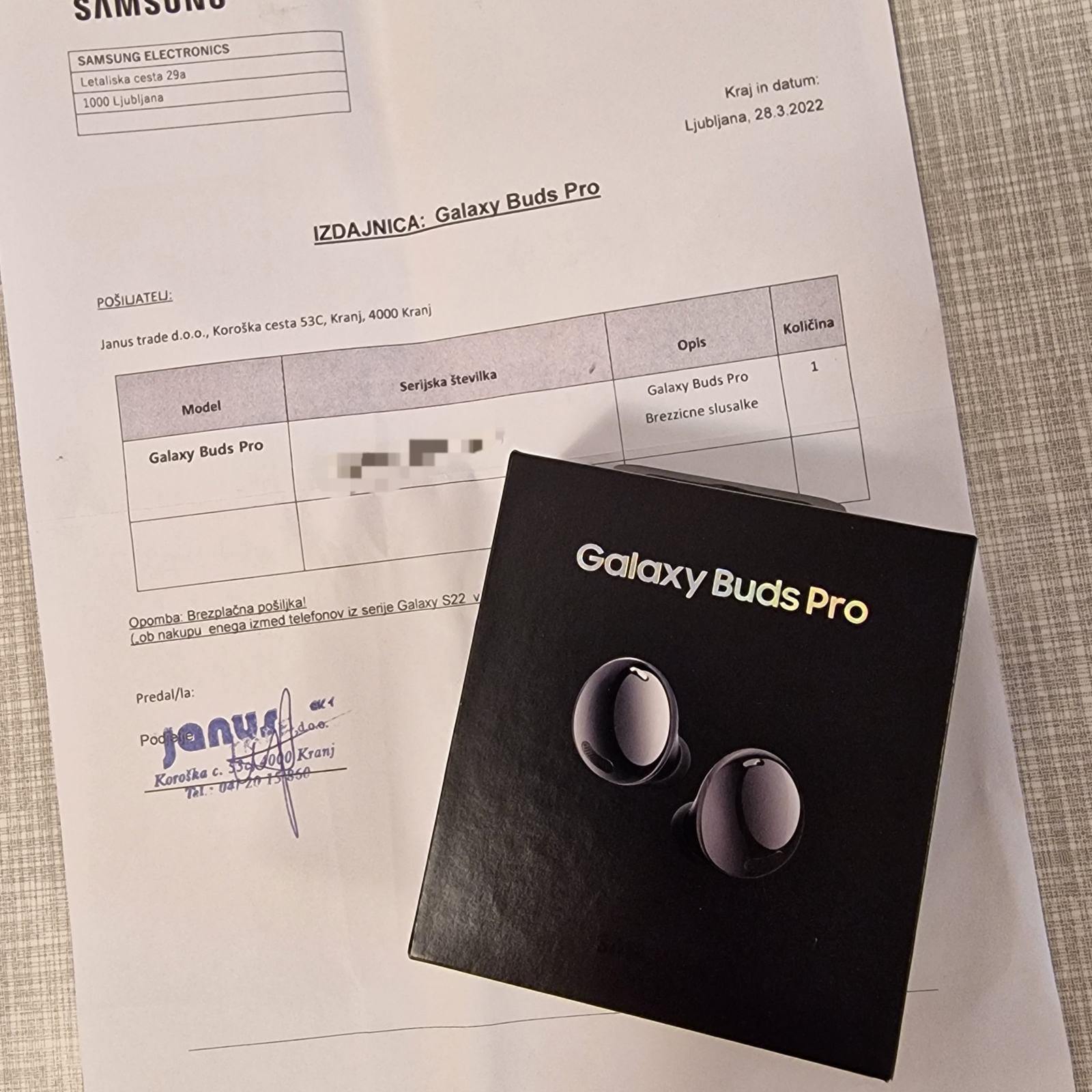 Samsung Galaxy Buds Pro (SM-R190)