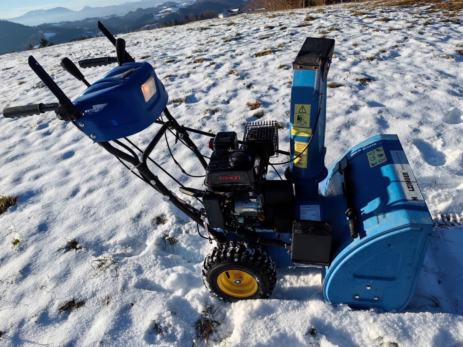 SNEŽNA FREZA HOLZINGER - NOVA