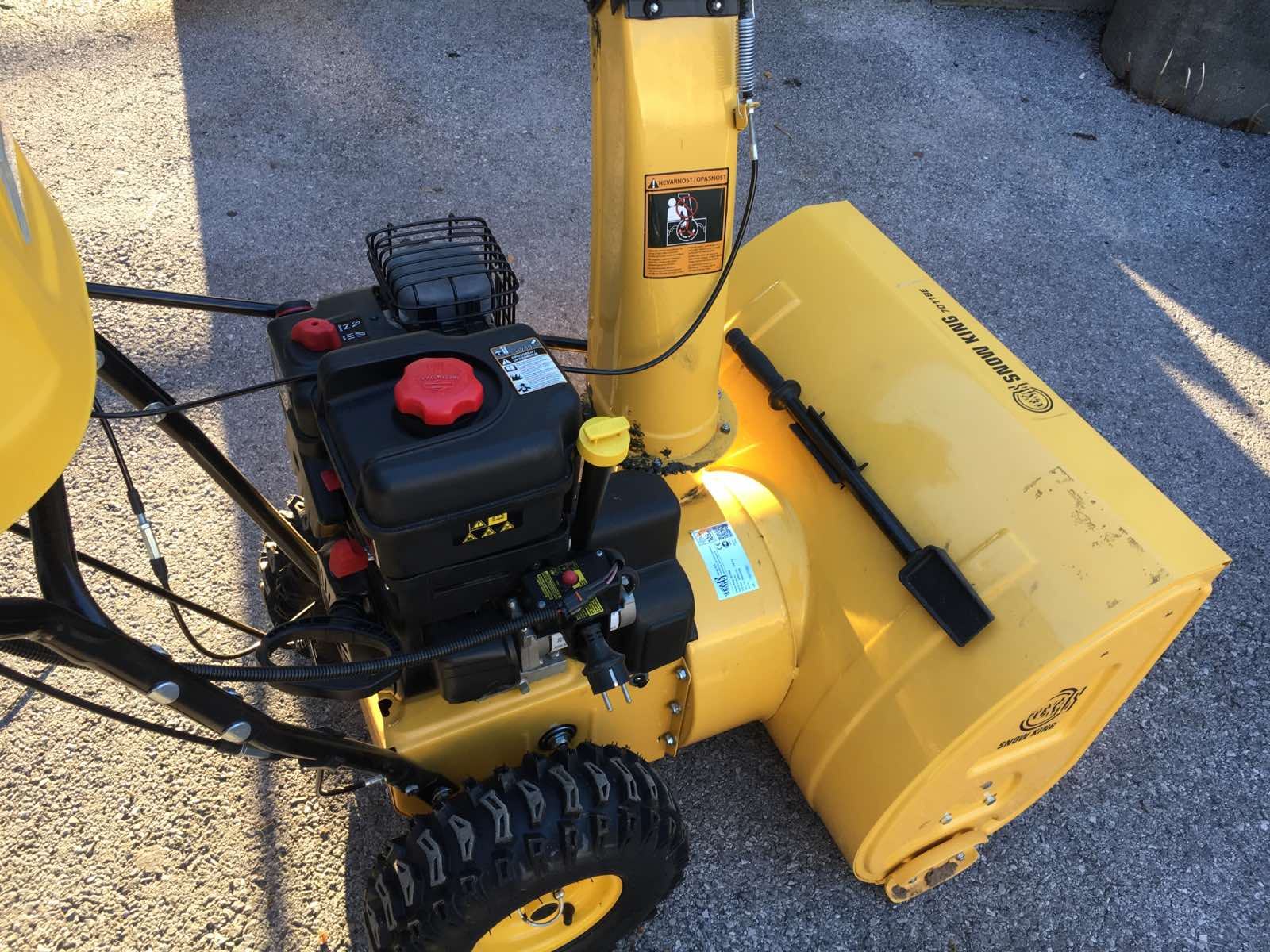 Snežna freza Texas 7011BE, Bridgestone motor - Kot nova