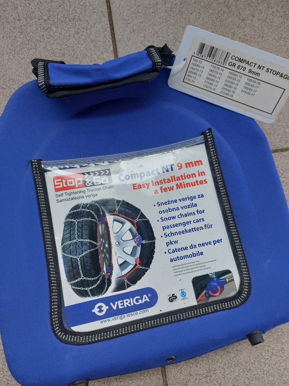 Snežne samozatezne verige Compact NT Stop&Go (veriga Lesce)
