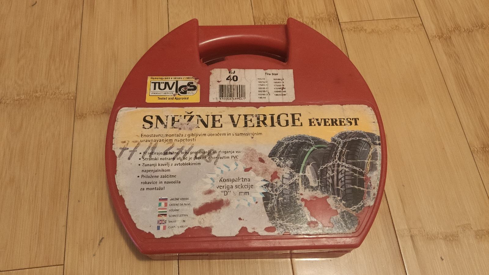 Snežne verige Everest KJ 40 za R13/R14
