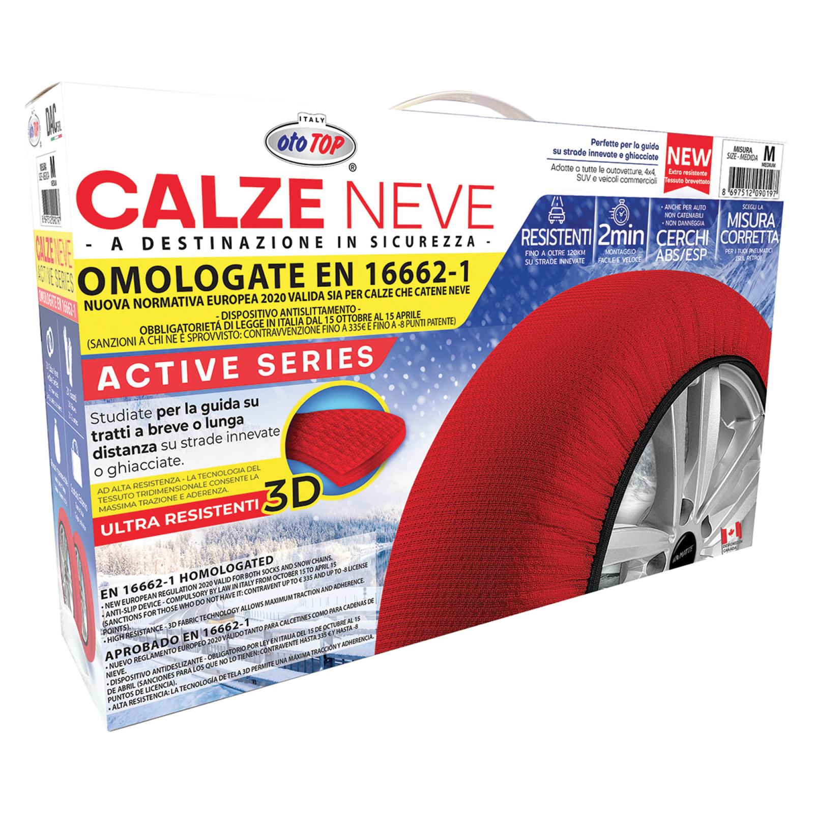 VERIGE SNOW SOCKS ACTIVE SERIES HOM. XXL
