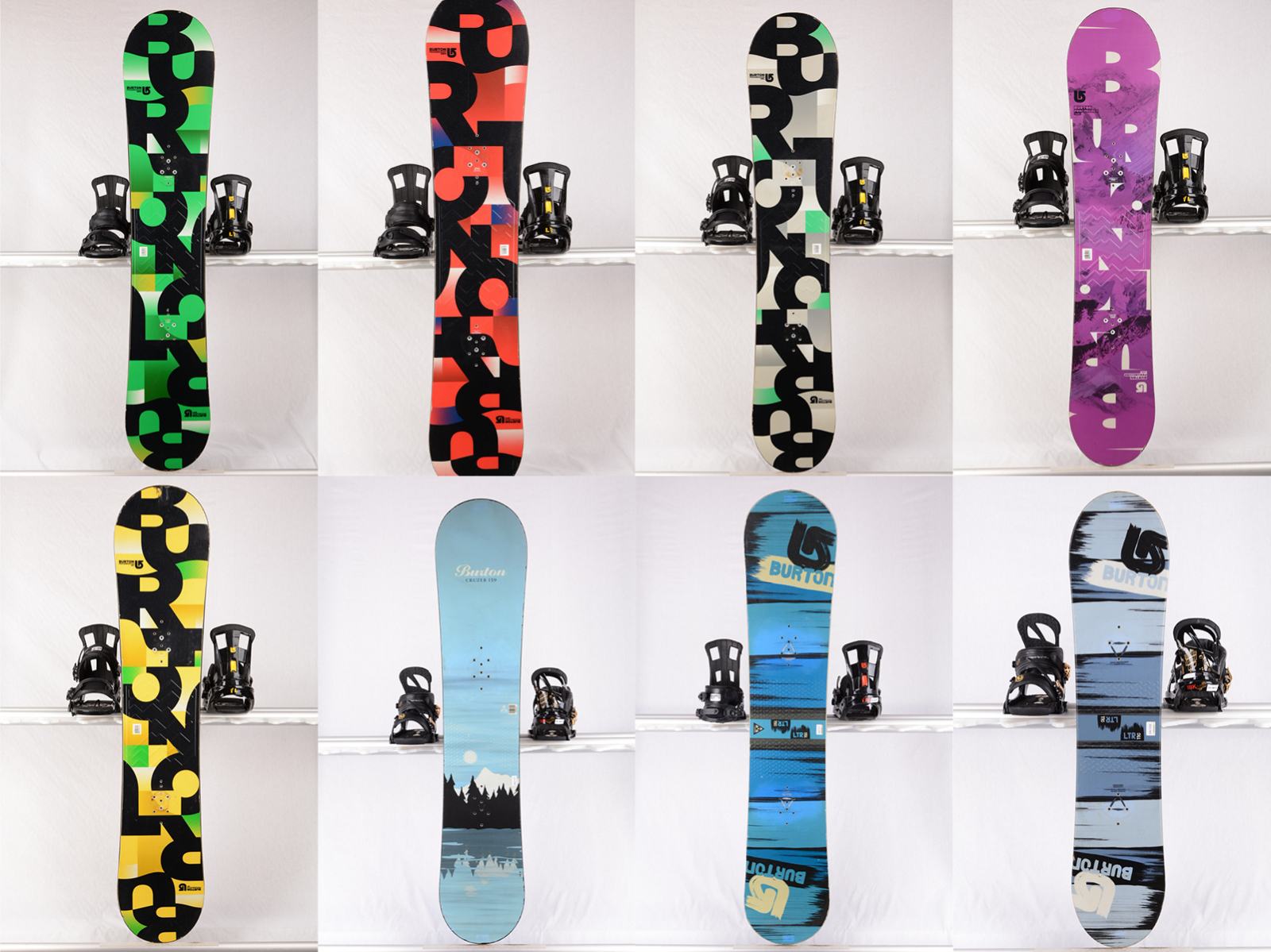 Snowboard BURTON PROGRESSION, CRUZER, LTR STREAK