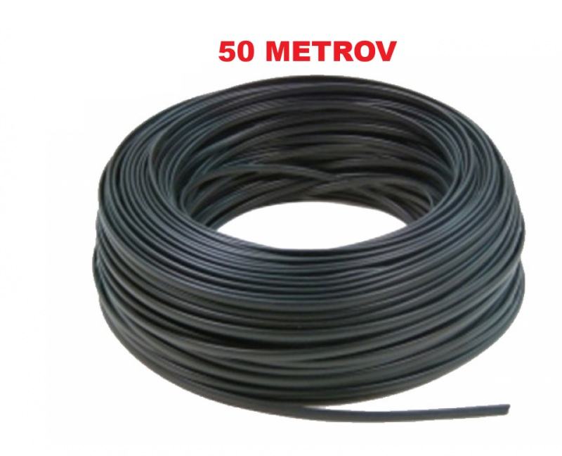 SOLARNI KABEL 6mm² - ČRN /50 metrov
