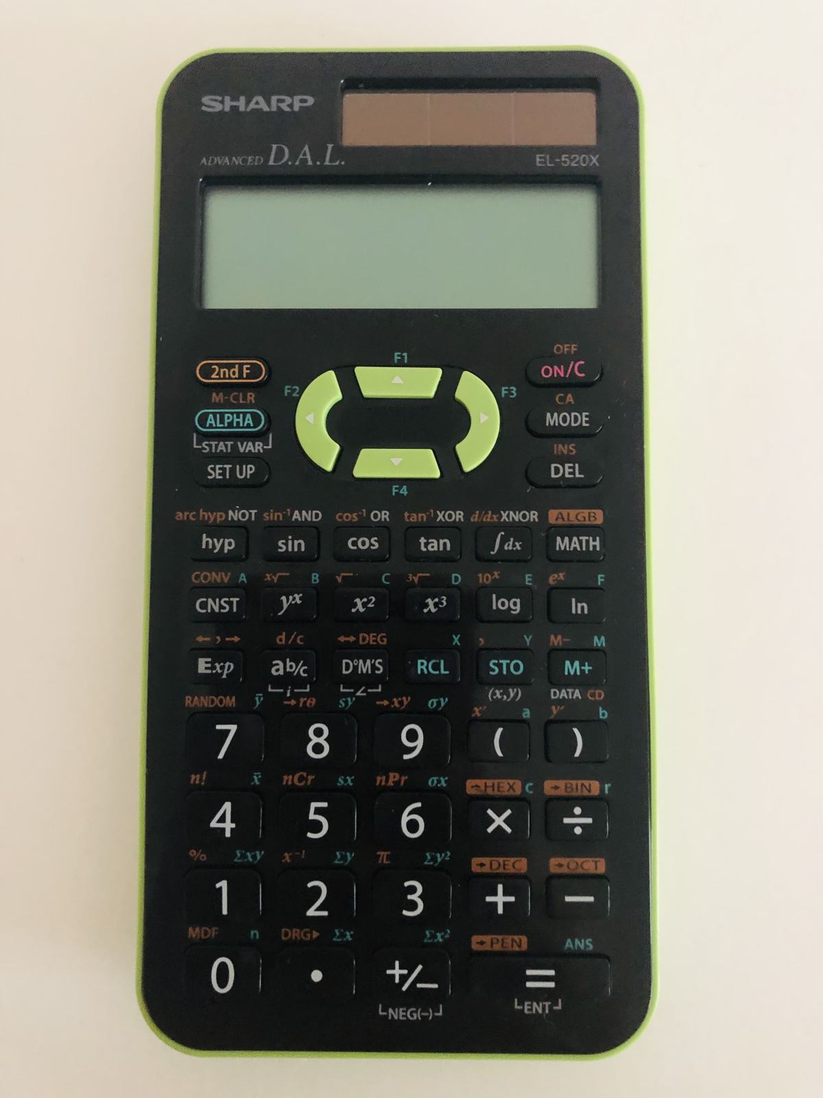 61. KALKULATOR SHARP EL-520X-GR (35)