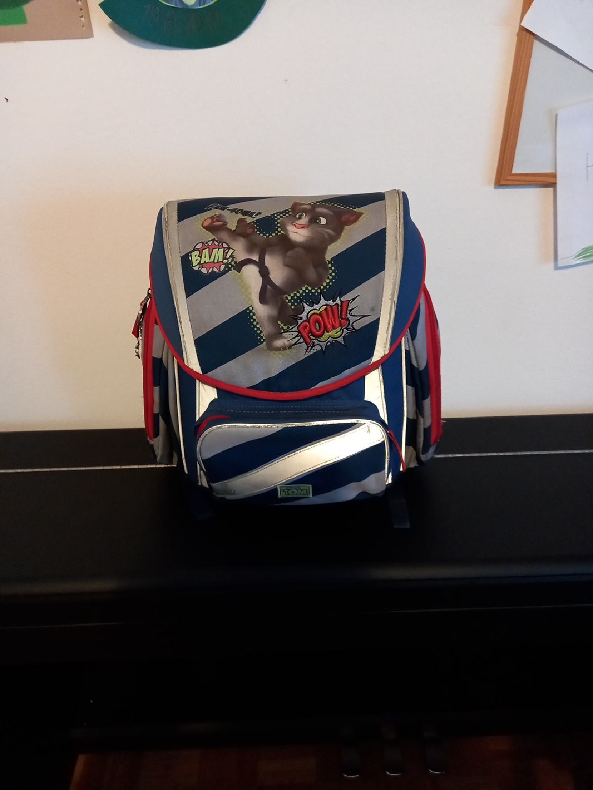šolska torba Maček Tom Talking Tom
