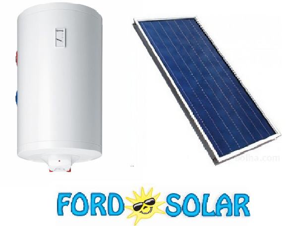 SOLARNI SISTEM: bojler 80L + sončni ploščati kolektor