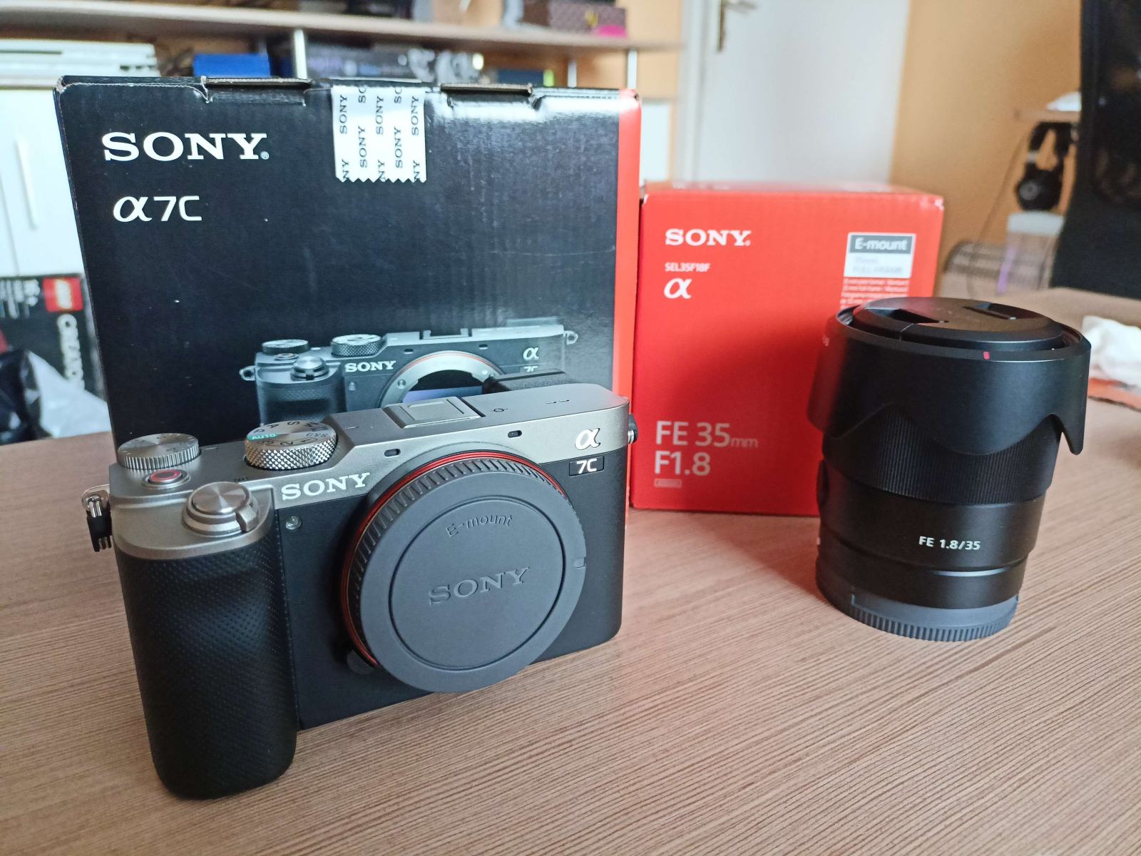 Sony Alpha 7C + Sony FE 35mm F1.8 objektiv