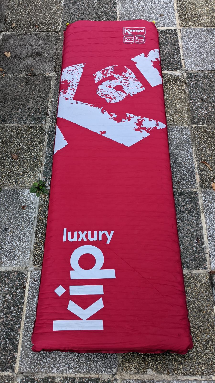 Samonapihljiva blazina Kampa, Kip Luxury 10