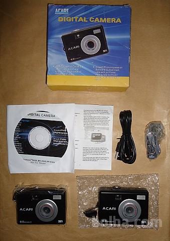 ACARI digital camera 6.0 megashot 3 in 1
