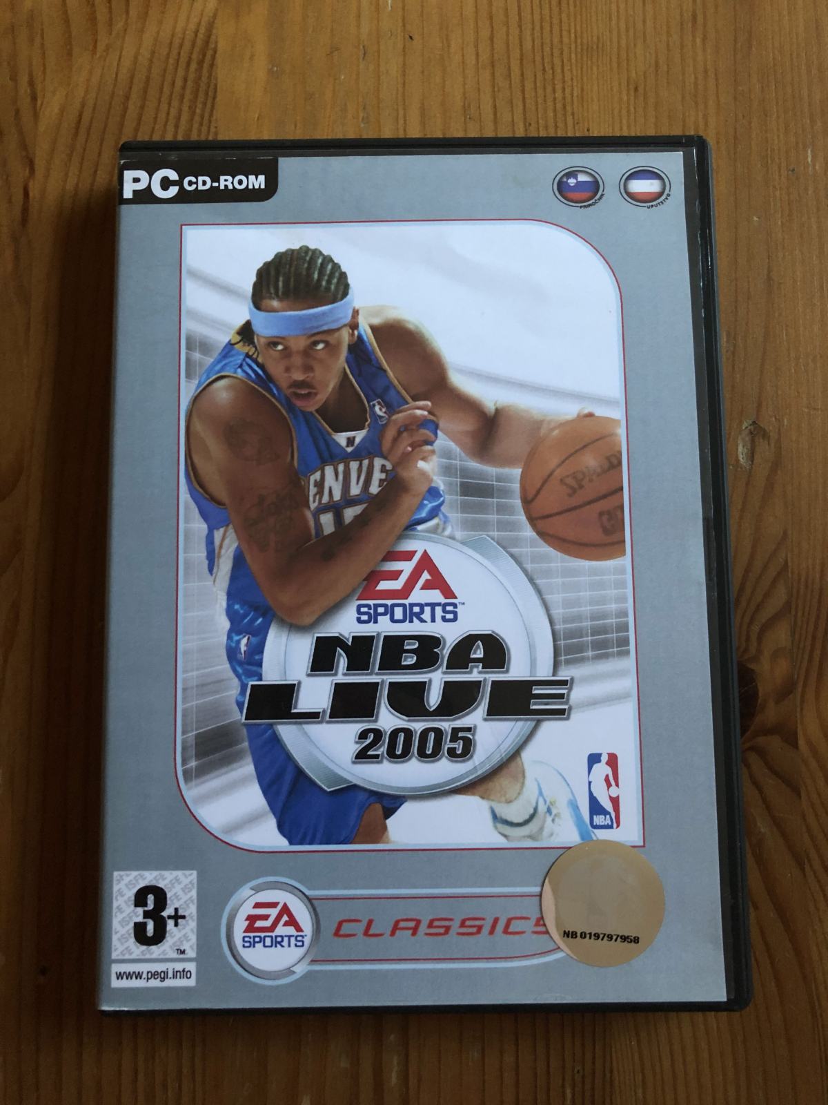 NBA Live 2005 PC original igra - odlično ohranjena