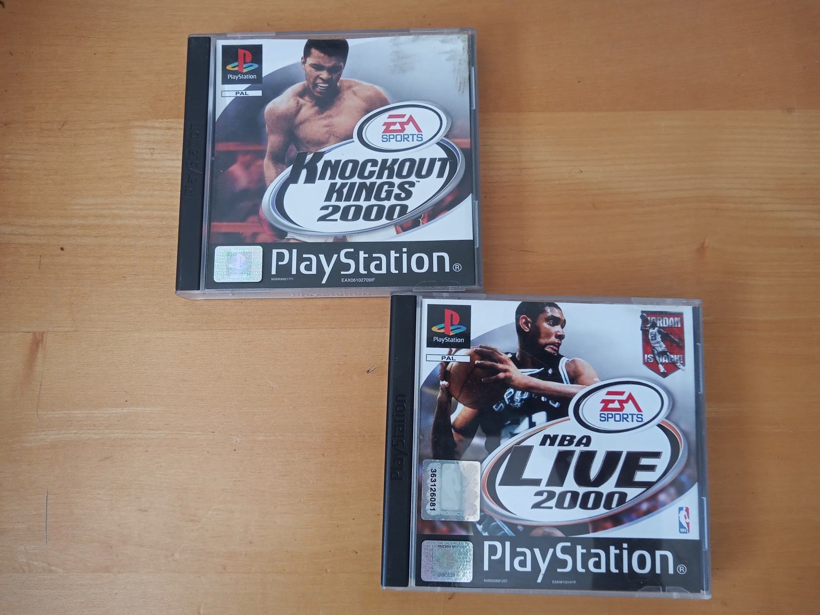 NBA, Knockout Kings Playstation 1