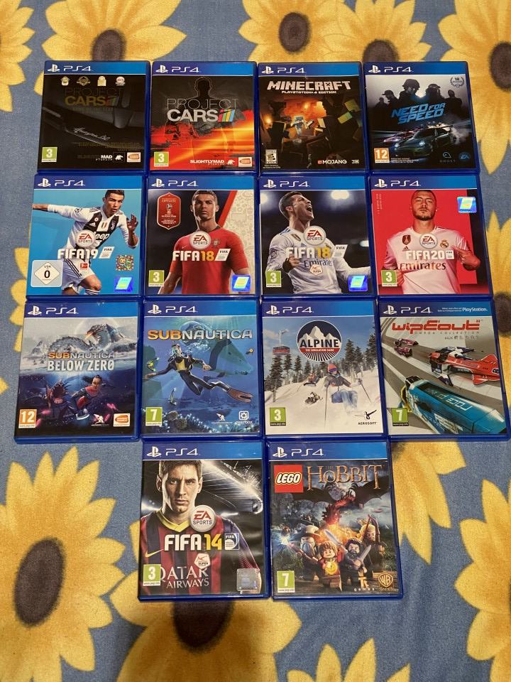 PS4 PS 4 IGRE ZA PLAYSTATION 4/FIFA/MINECRAFT/SUBNAUTICA/LEGO