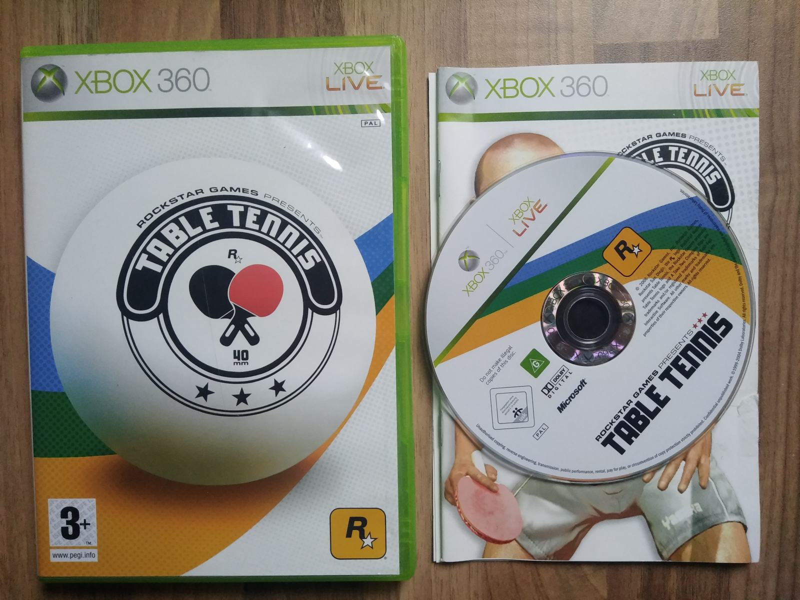 Rockstar Games Presents Table Tennis Xbox 360