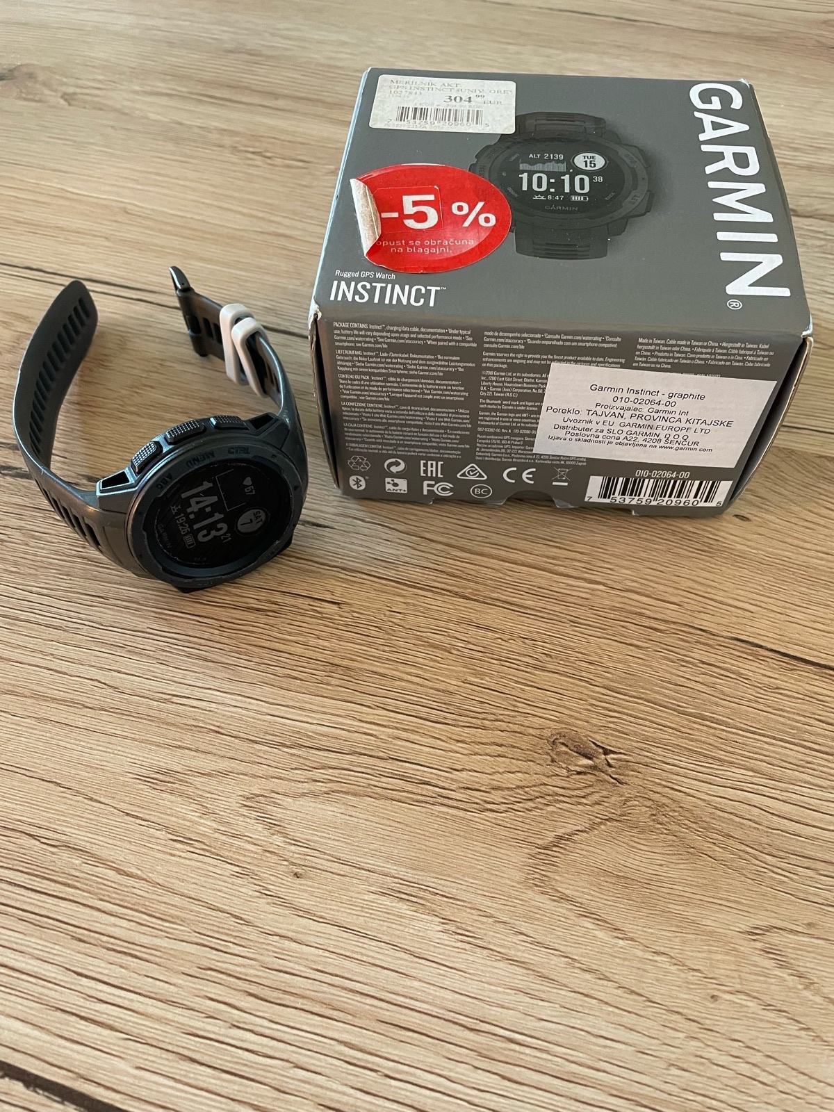 Garmin Instinct - graphite