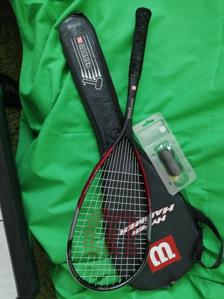 WILSON SQUASH HYPER HAMMER 170 CARBON
