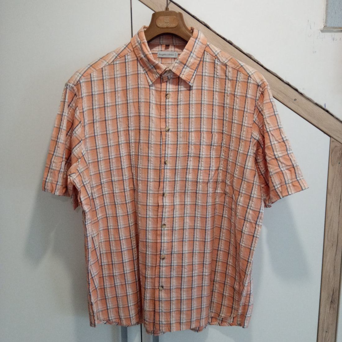 ANGELO LITRICO športna srajca - ( XL XXL 2XL ) Srajica - Kratek rokav