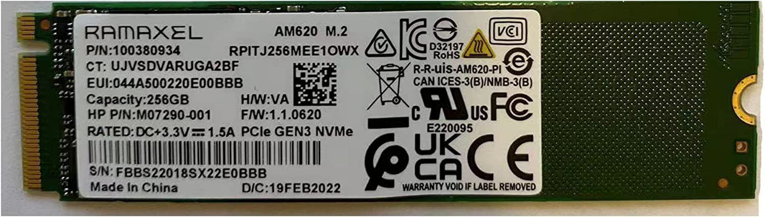 Nvm SSD 256GB 2080 Ramaxel