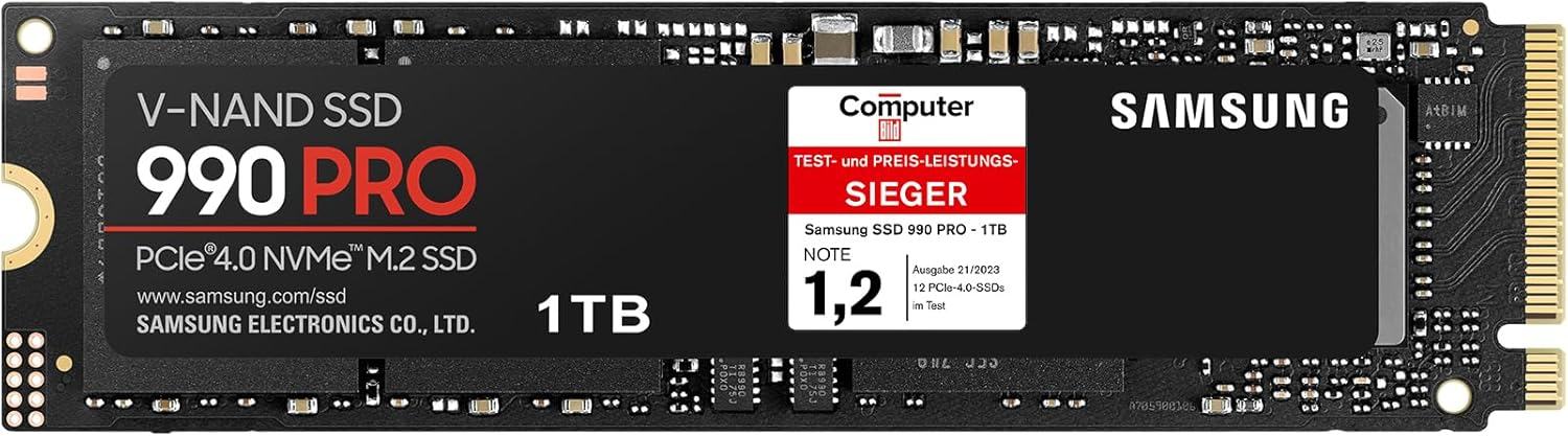 Samsung SSD 990 PRO NVMe M.2 (2280), 1TB - Novo!