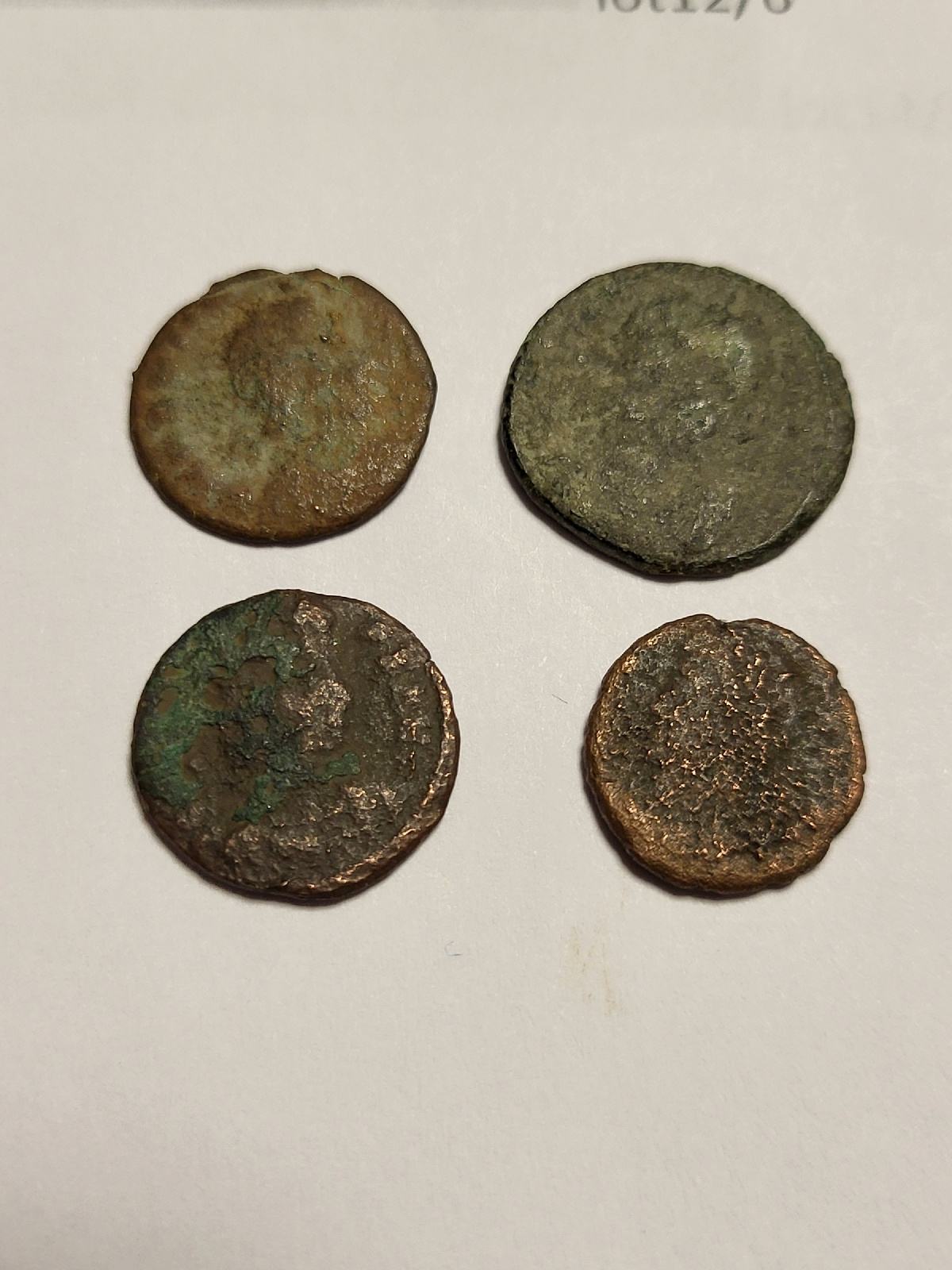 4X STARI RIMSKI KOVANCI