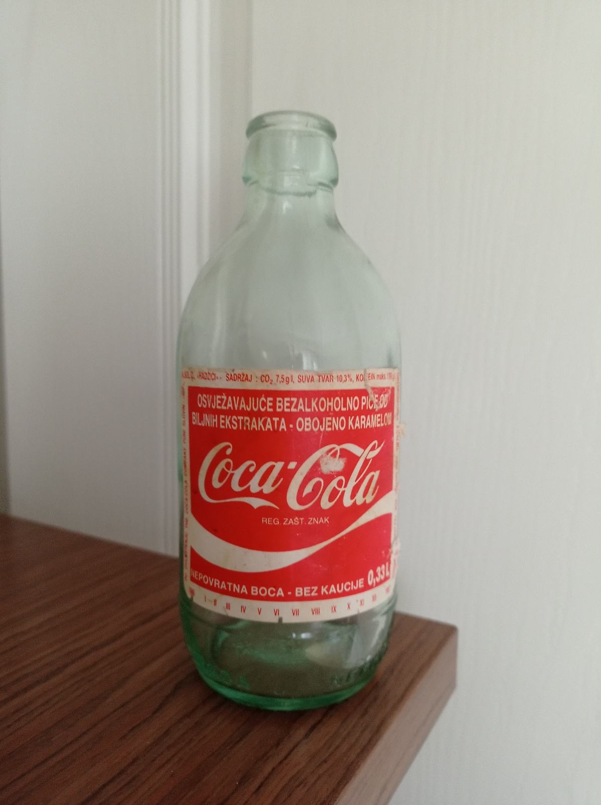 Steklenička, steklenica Coca Cola