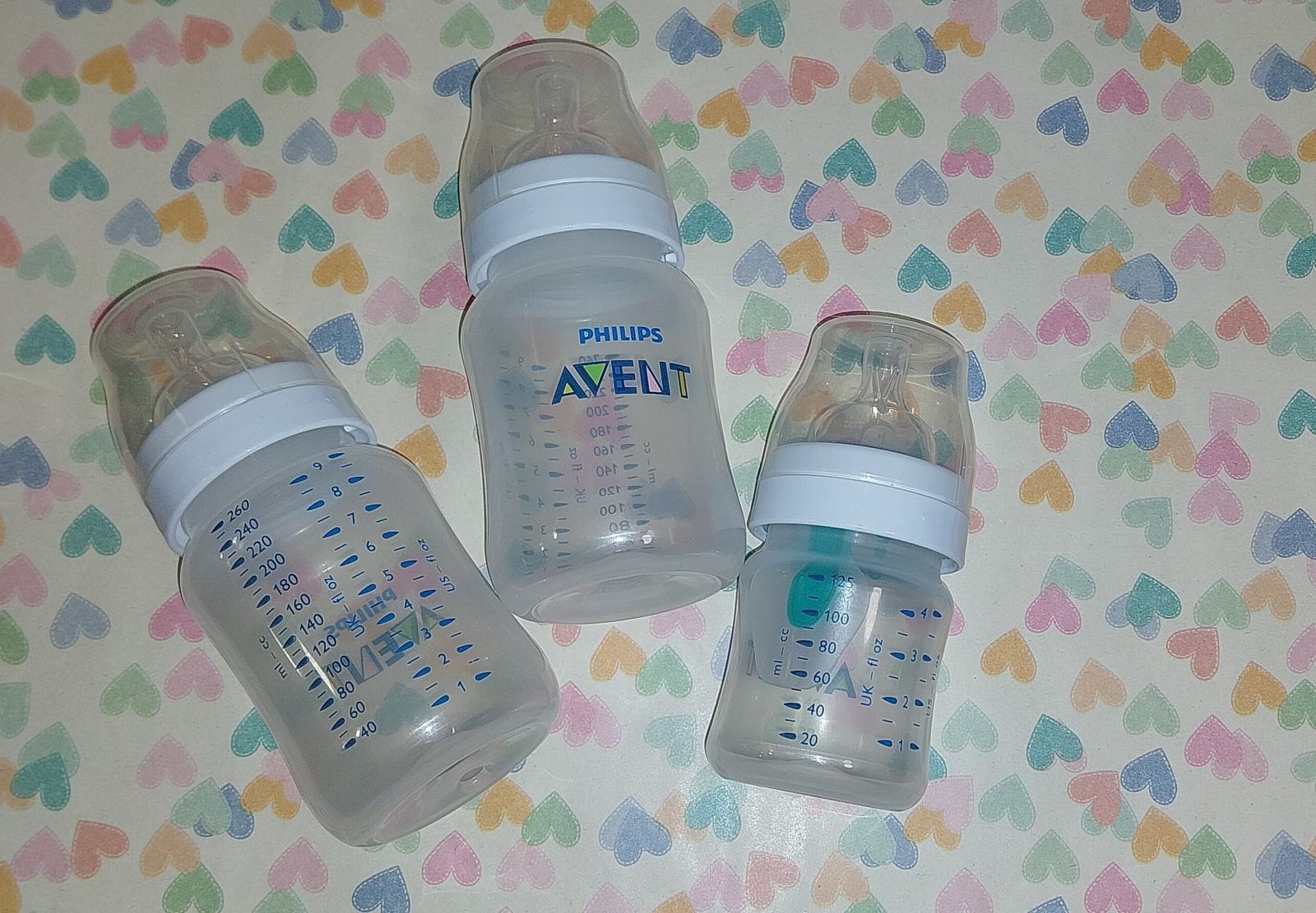 Philips Avent novi flaški + ventil proti kolikam airfree, 260ml, 125ml
