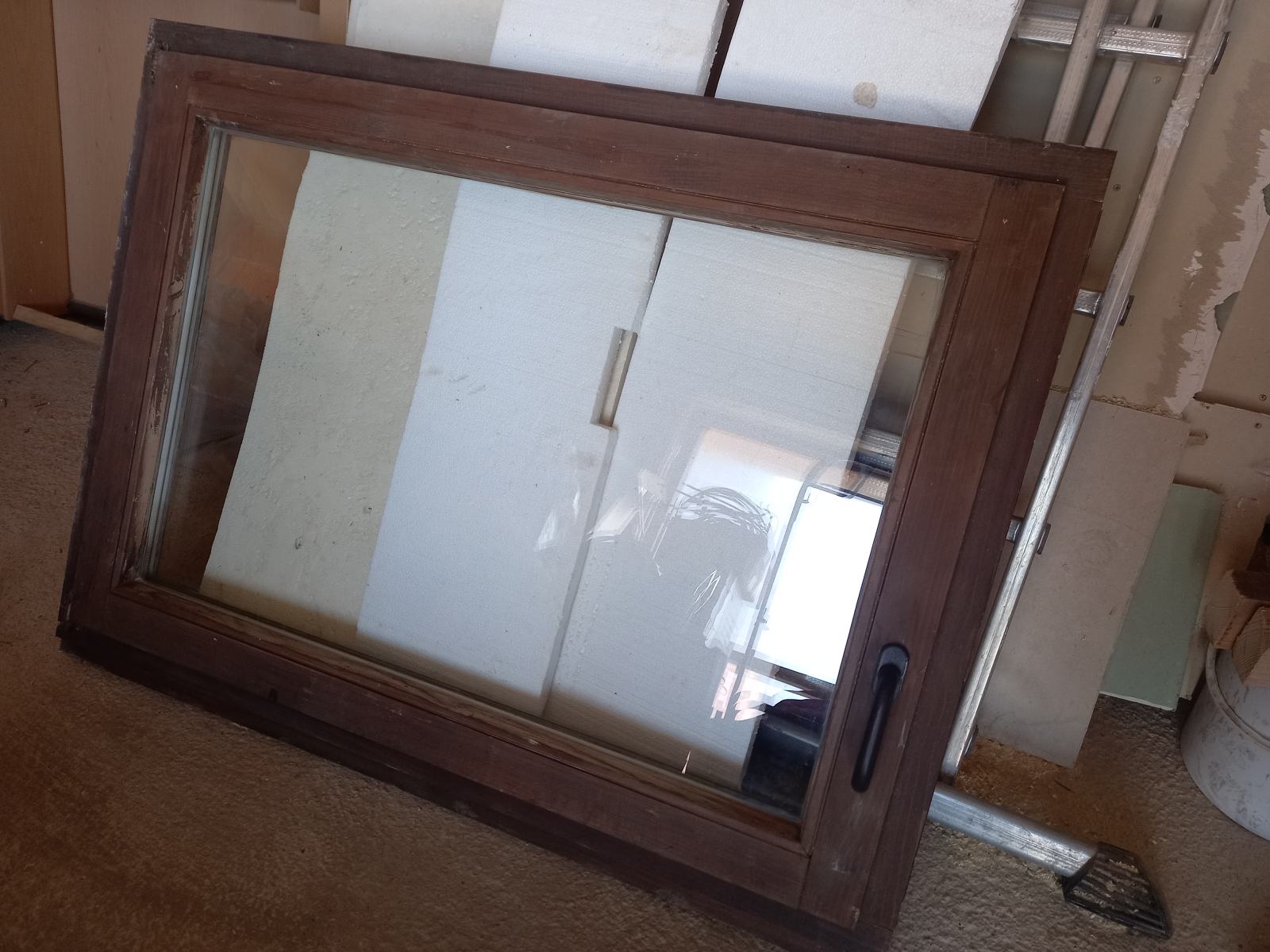 okno 120x90, leseno okno