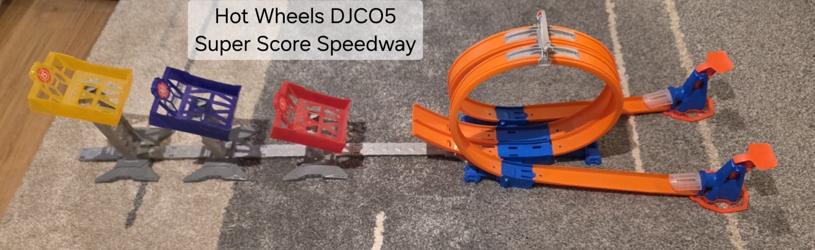 Hot Wheels DJCO5 Super Score Speedway proga