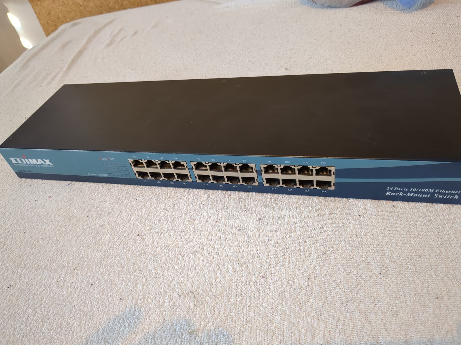 Edimax ES-3124RL ethernet switch 10/100M 24ports