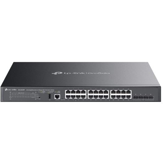 TP-Link Omada SG5428XMPP 24-portni sklad. Lite L3 mgd. PoE++ stikalo 1