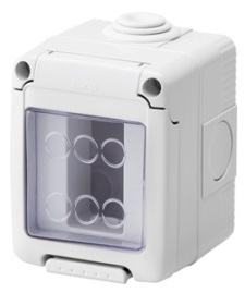 GEWISS Ohišje s pokrovom 1M, IP55 - GW27041