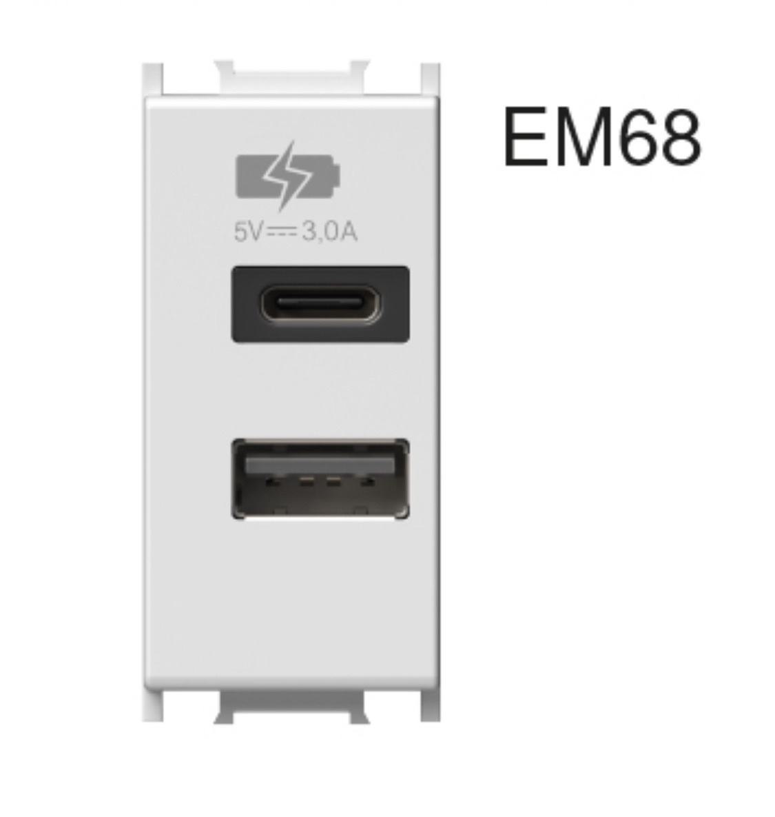 TEM Čatež USB (2x) - EM68 PW