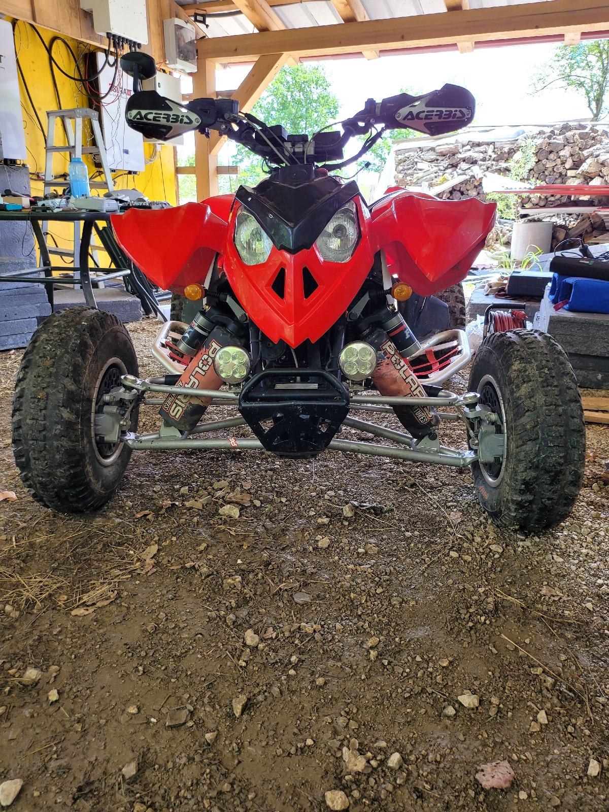 Polaris Outlaw 450 mxr 450 cm3, 2015 l.