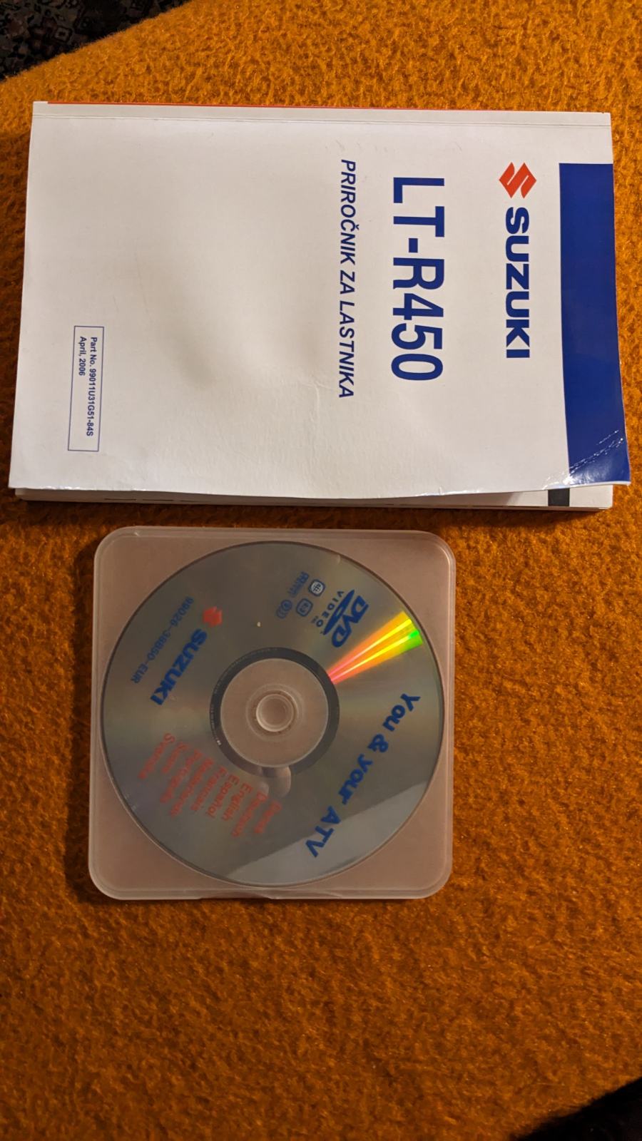 Suzuki LT-450 450 cm3, 2006 l.