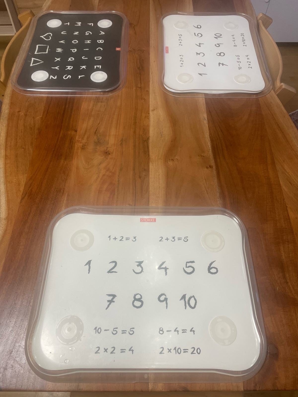 Stokke Table Top - komplet 3x