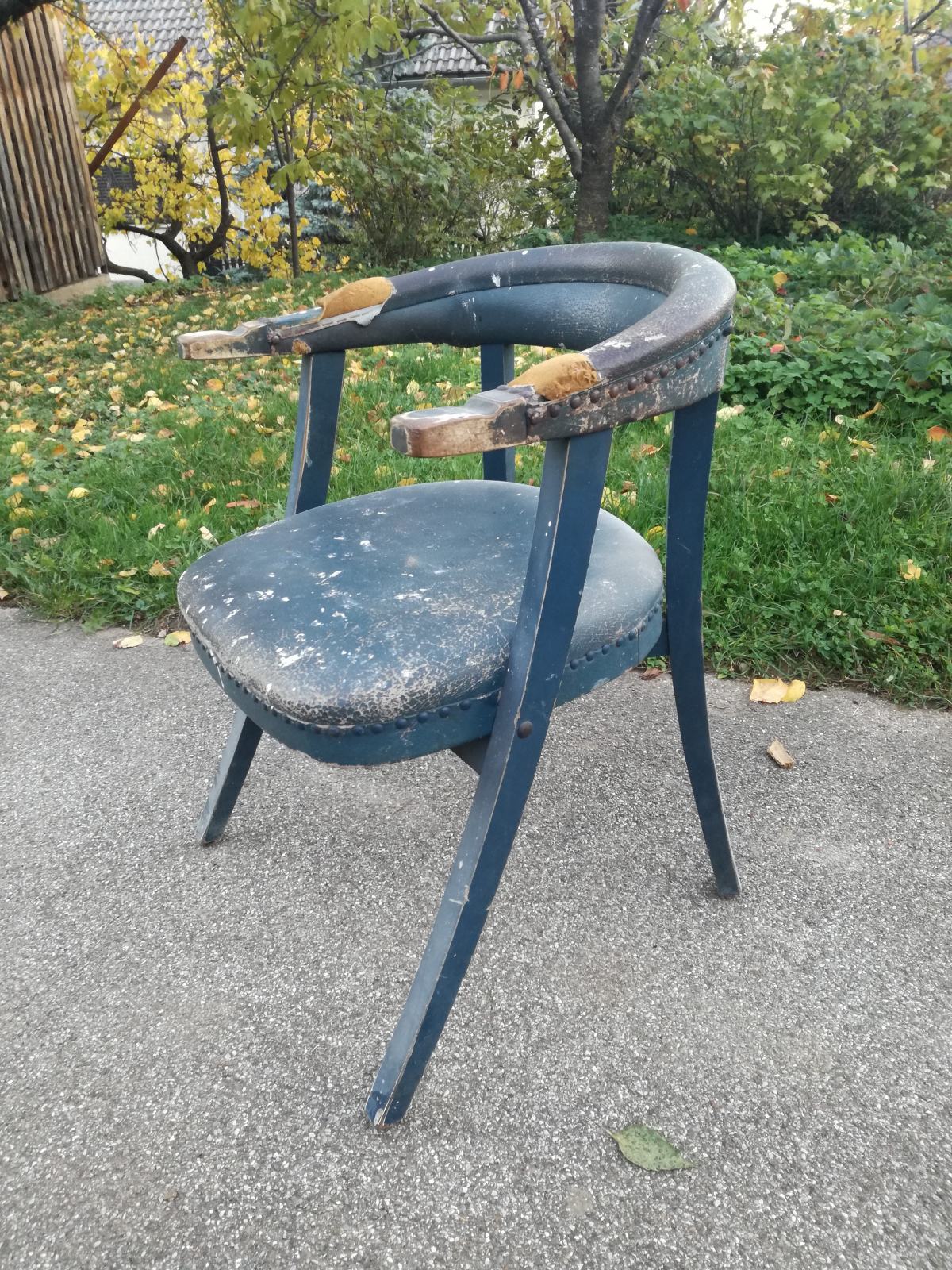 vintage fotelj / stol secesija