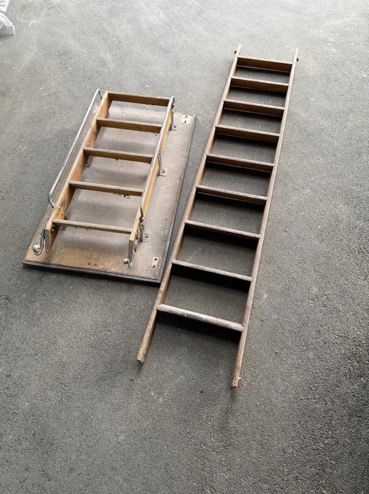 Podstrešne stopnice 70x120