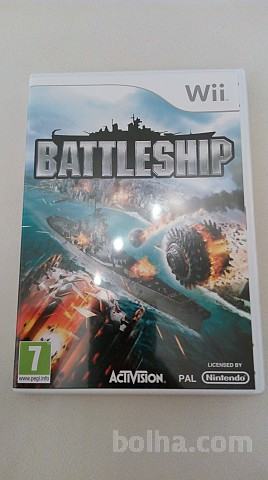 Original WII igra - BATTLESHIP